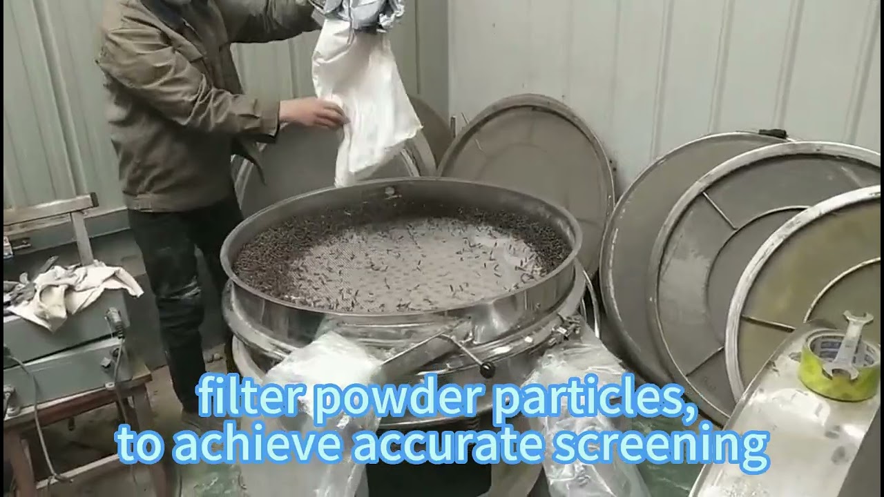 Rotary vibrating screen screening worms/high frequency vibrating screen machine/ vibrating screen
