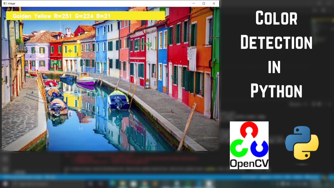Color Detection Project in Python | OpenCv | Numpy | Python Project with Source Code