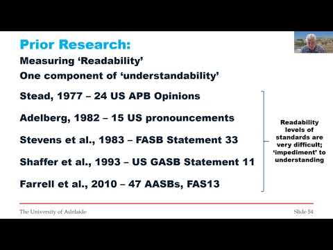 PRESENTATION 3: Are Accounting Standards Understandable?
