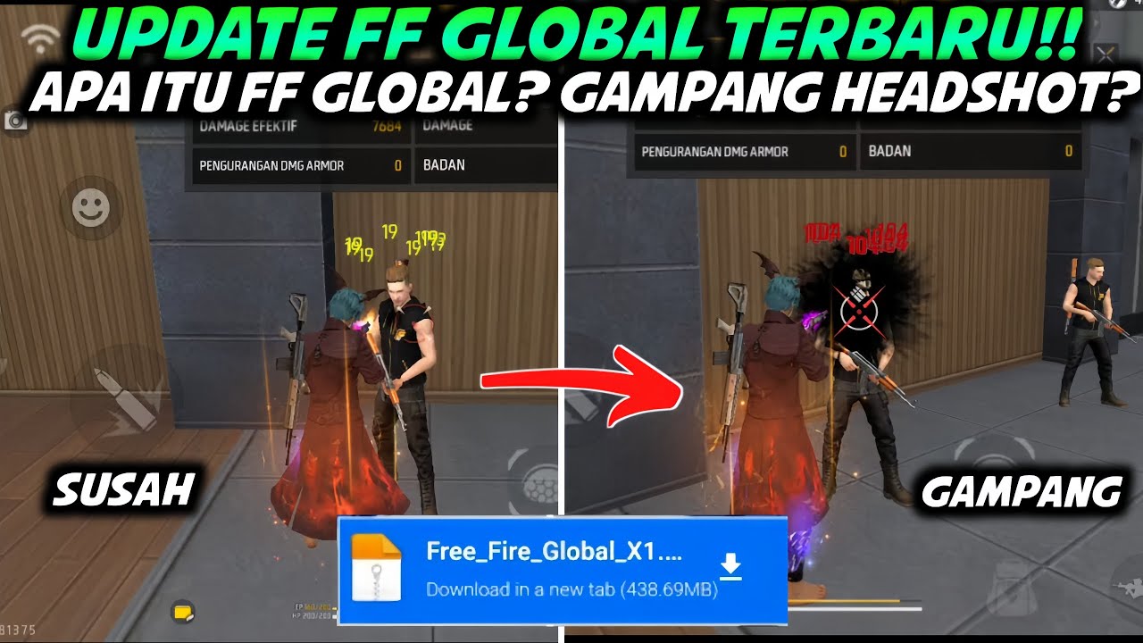 HOW TO DOWNLOAD FF GLOBAL‼️HOW TO GET META DATA TO APPEAR IN THE LATEST FREE FIRE ⚙️FF GLOBAL AUT...