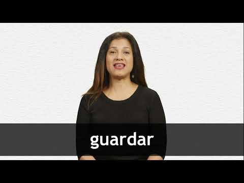 Traducción en inglés de “GUARDAR” | Collins Diccionario español-inglés