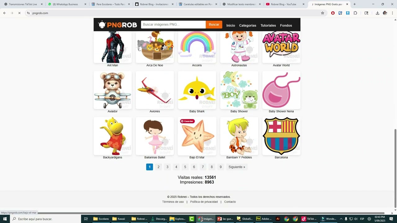 How to Download FREE PNG Images without Background (K-POP Warriors) | PNGrob Tutorial
