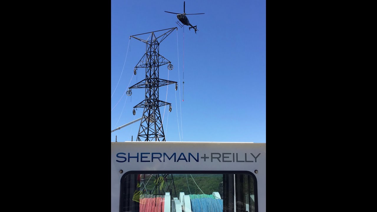 Wire Stringing - West Virginia -Wyoming Station - Jackson's Ferry 765kV Line 2006, AEP