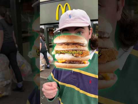 McDonald's McGangBang from the SECRET MENU!