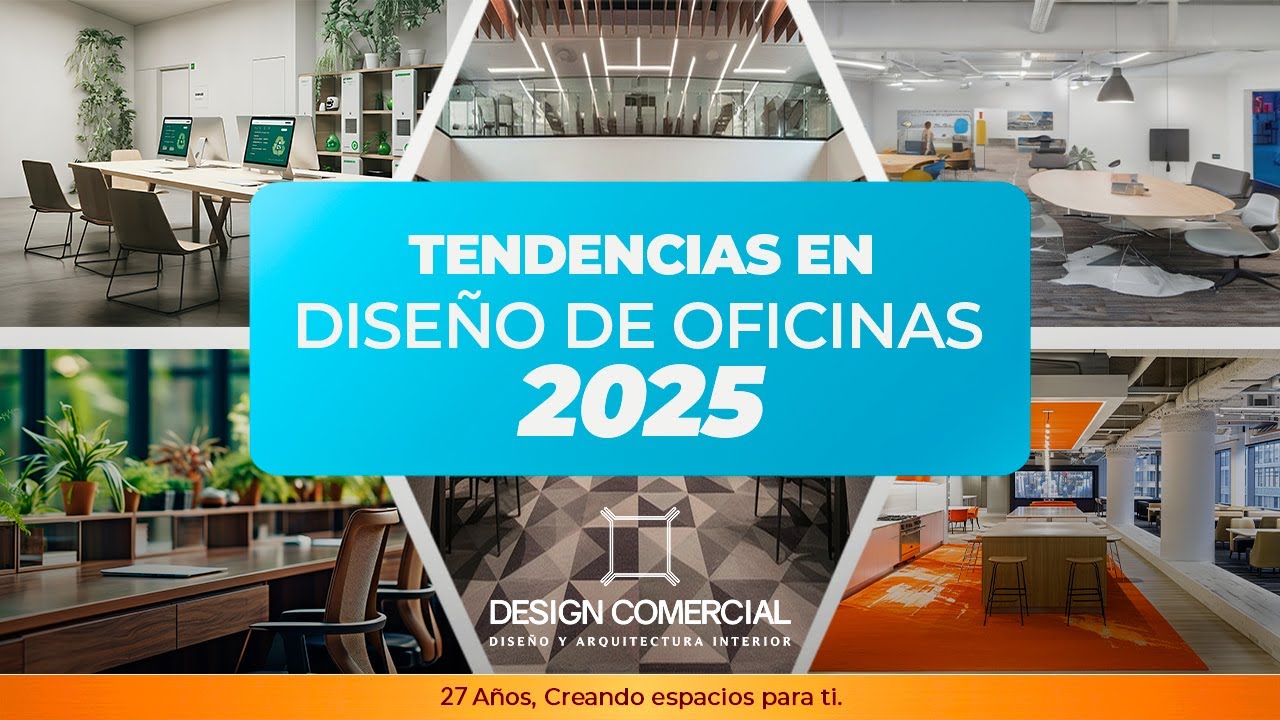 DESCUBRE LAS TENDENCIAS EN DISEÑO DE OFICINAS 2025