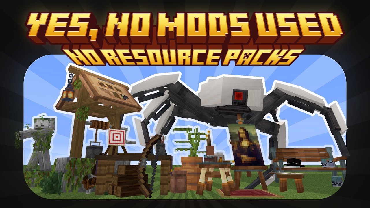 MODELS IN MINECRAFT WITHOUT MODS AND RESOURCE PACKS - BDENGINE 2026