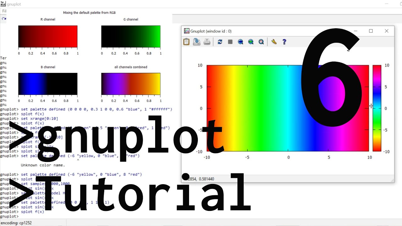 gnuplot Tutorial 6: Palette