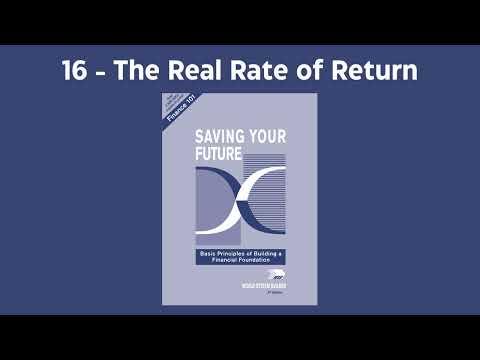 Saving Your Future 3rd Edition (Audiobook) - 16 The Real Rate of Return