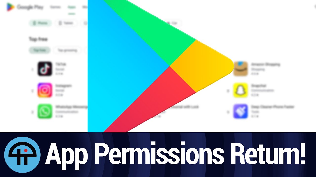 App Permissions Comes Back to the Play Store