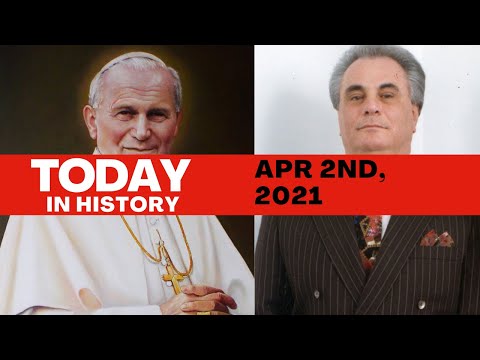 Pope John Paul II Dies, Mafia Boss John Gotti Found Guilty OF 5 Murders | TODAY IN HISTORY