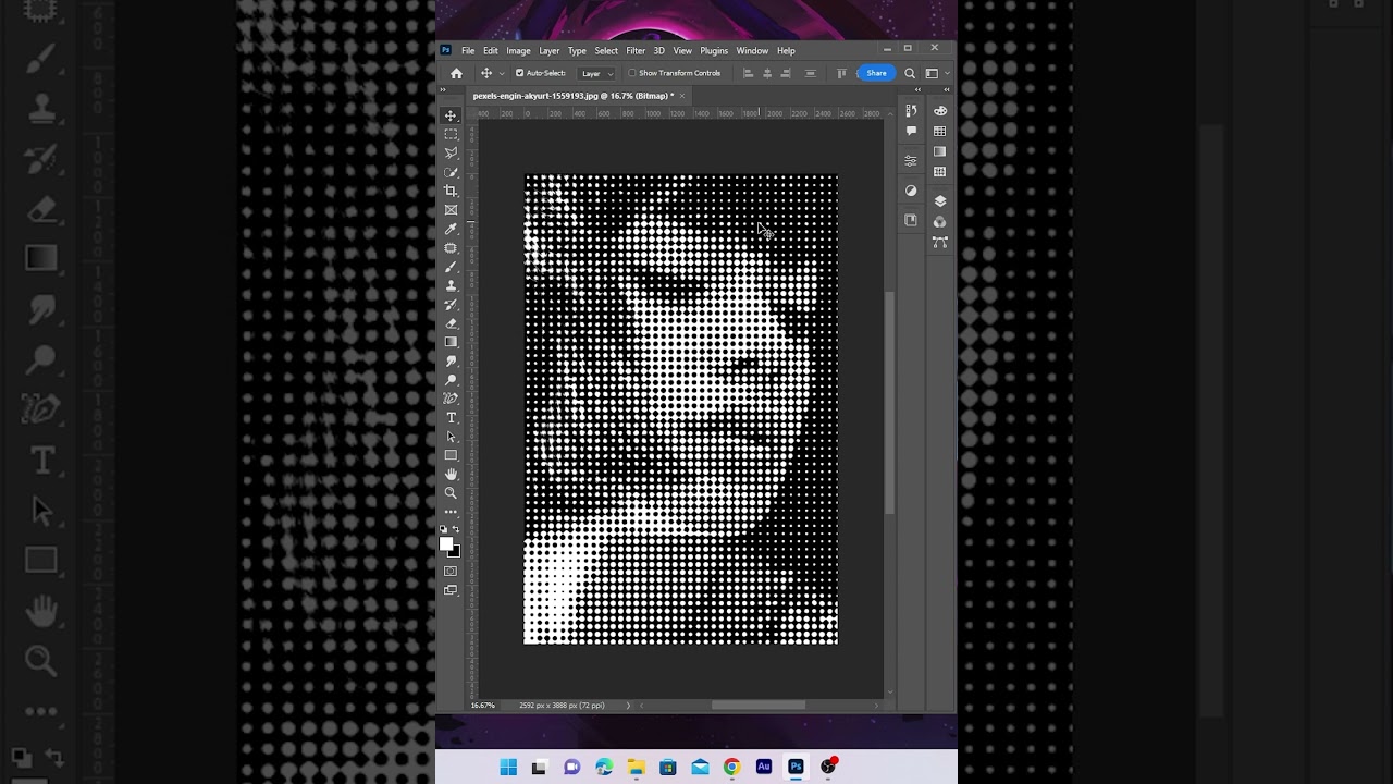 How to Create Halftone Effect in Photoshop | I'm Artist | #photoshoptutorial #photoshop