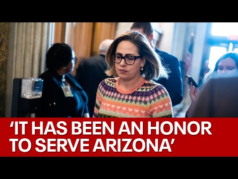 Kyrsten Sinema will not seek re-election in 2024