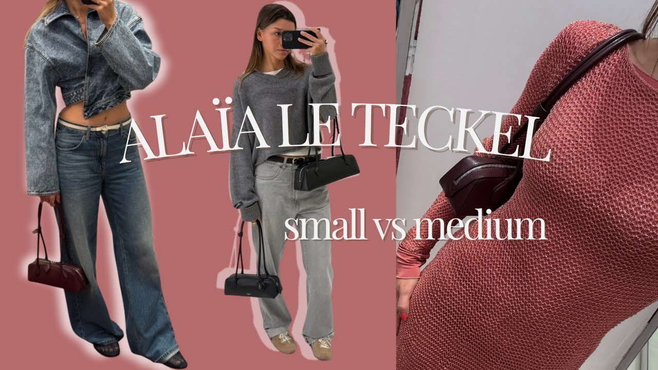 Alaïa Le Teckel Bag Review | Small vs Medium Size Comparison + What Fits Inside