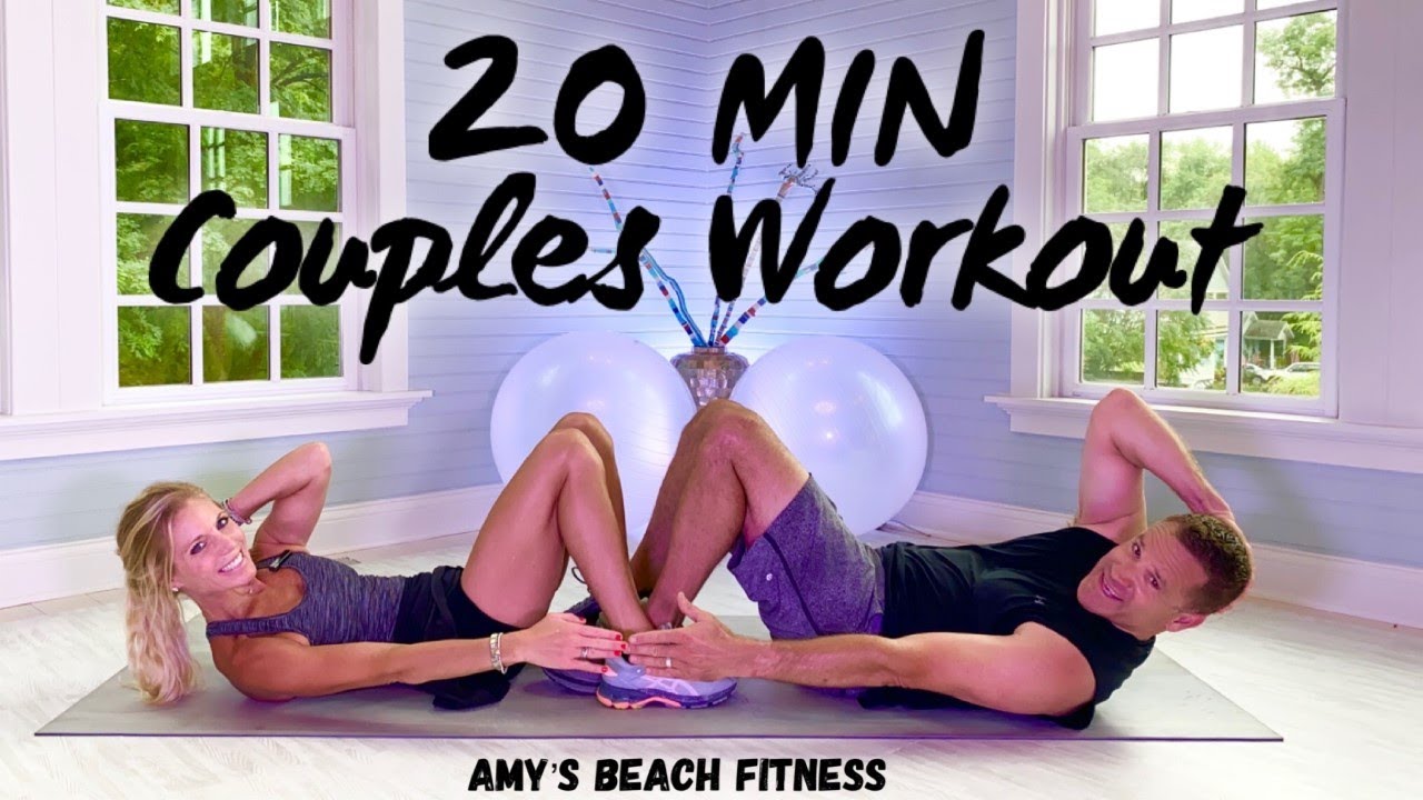 Couples Workout at home - 20 Minutes of Bodyweight Only Exercises