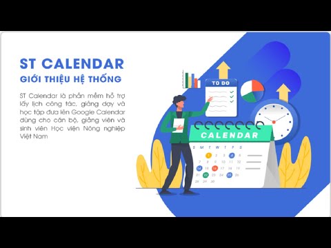 Hướng dẫn Import thời khóa biểu đào tạo VNUA tới tài khoản Google Calendar sử dụng STCalendar