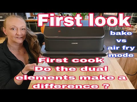 New Cosori Dual Blaze Twinfry 10-litre air fryer | First look and cook | Honest opinion
