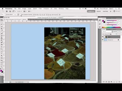HOW TO: CREATE AN A3 POSTER IN ADOBE PHOTOSHOP