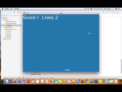 Membuat Game Pong Dengan C++ – Ade X Moyo Blog