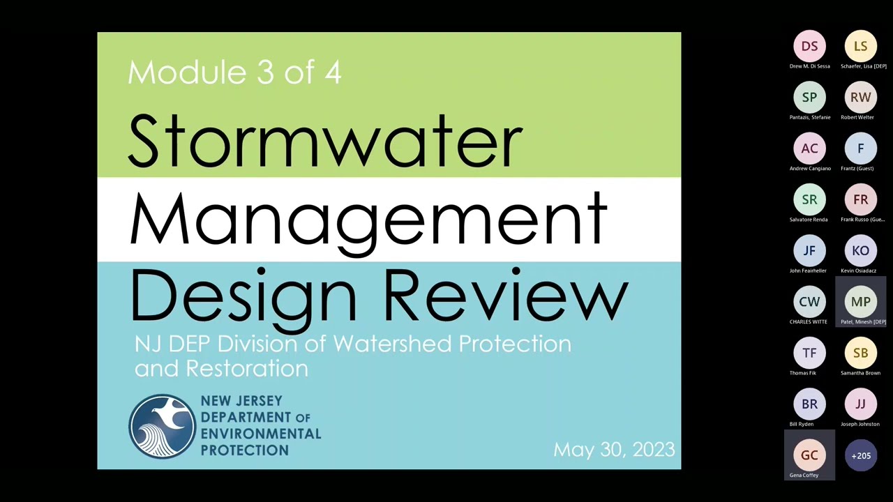 Stormwater Management Design Review Course Module 3, May 30, 2023