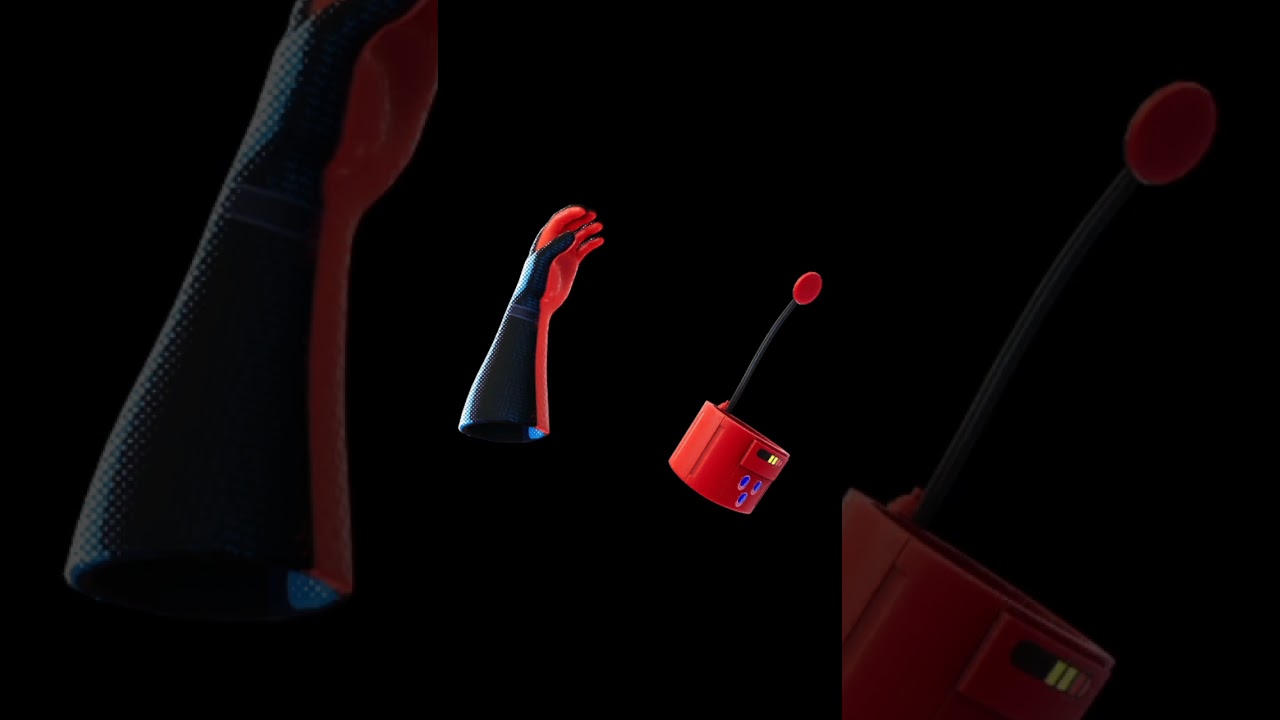 nuevos lanza telaraña de Spider-Man miles Morales #fortnite #spiderman #spiderverse