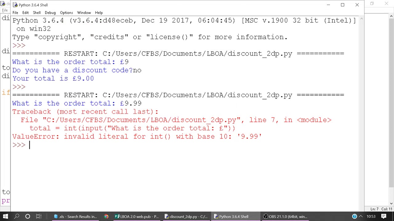 Python Tutorial 17 Formatting floats integers numbers to 2 decimal places NEW VERSION