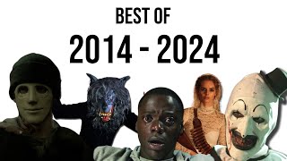 my favorite horror movies from every year over the last decade