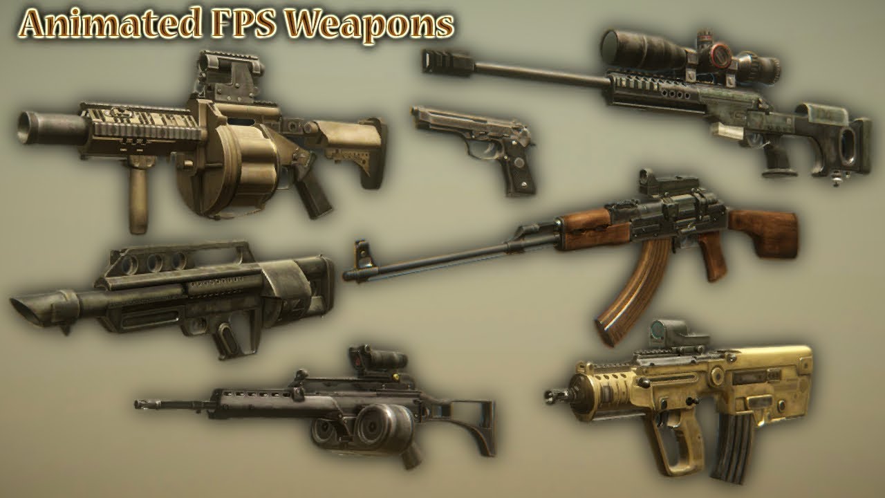 Animated FPS Weapons Part 2 | UNITY