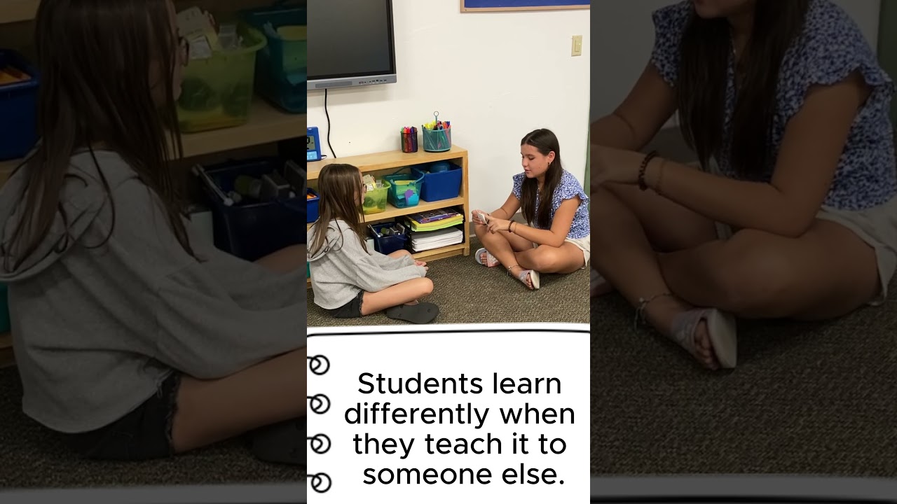 Classroom Idea Peer Learning and Peer Teaching
