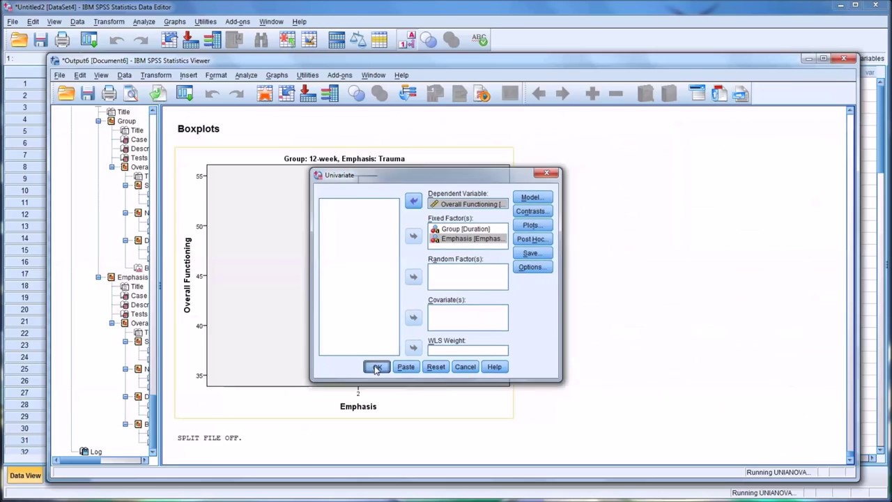 Testing the Assumptions for Two-Way ANOVA Using SPSS