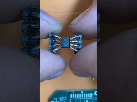 Adafruits ESP-PSRAM64H 3.3V 133 MHz Soldering Header Pins On This Surface Mount Component!