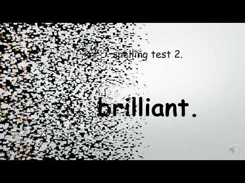 Year 7 Spellings test 2. KS3, High School