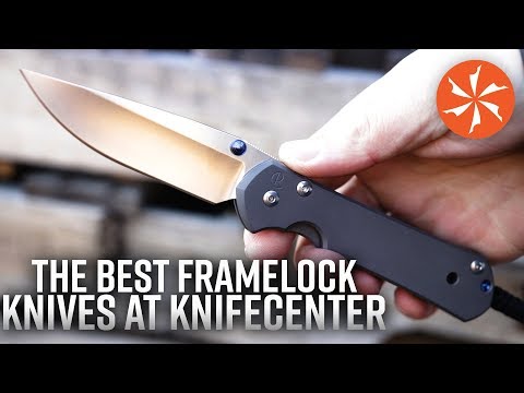 Best Frame Lock Folding Knives Available at KnifeCenter.com