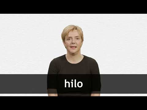 Traducción en inglés de “HILO” | Collins Diccionario español-inglés