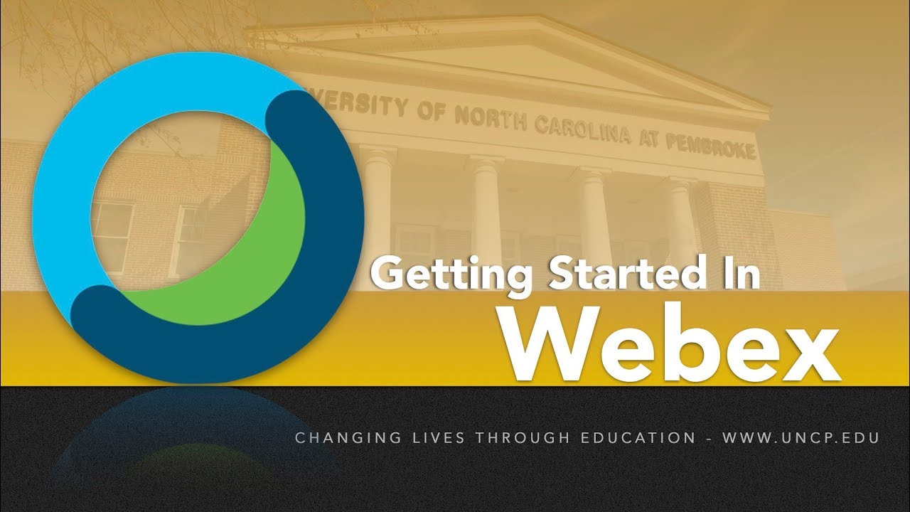 Getting Started In Webex Meeting Center