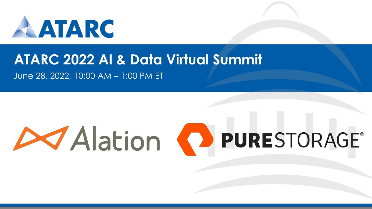 ATARC 2022 AI & Data Virtual Summit