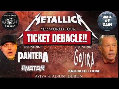We Scored 2026 Metallica M72 Tour Tickets! 🎸