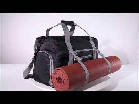 Gym Bags for Women and Men - Small Packable Sports Duffle Bag for Women