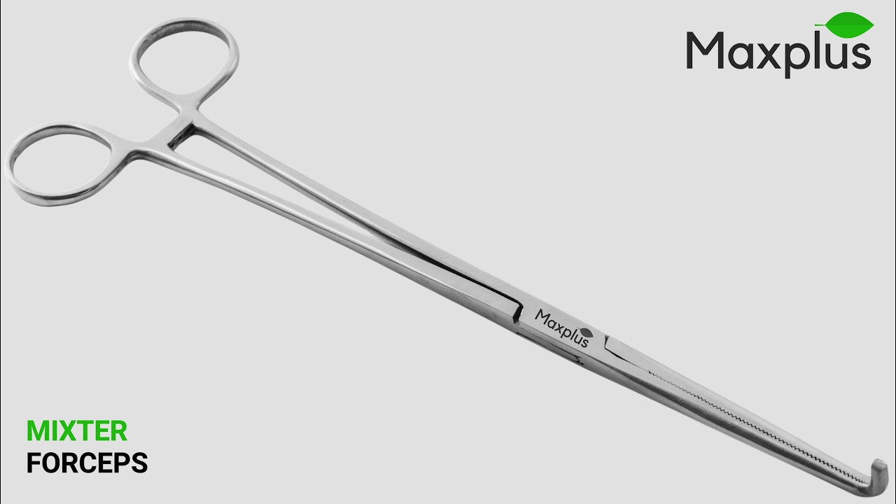 MIXTER FORCEPS BY MAX PLUS #surgicalinstruments