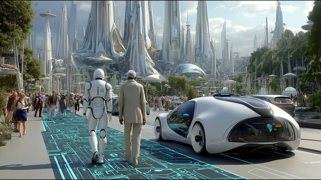 Life in the Utopian City of 2500: A Glimpse Into Humanity’s Future | Sci-fi AI Short Film (4K)