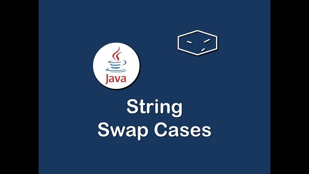 string swap cases in java