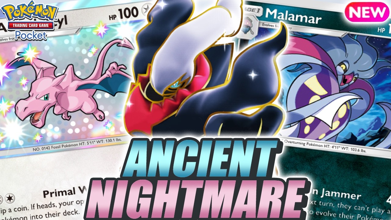 UNETHICAL ! MALAMAR & AERODACTYL Won't Let Opponent's Pokemon Evolve ! - Pokemon TCG Pocket