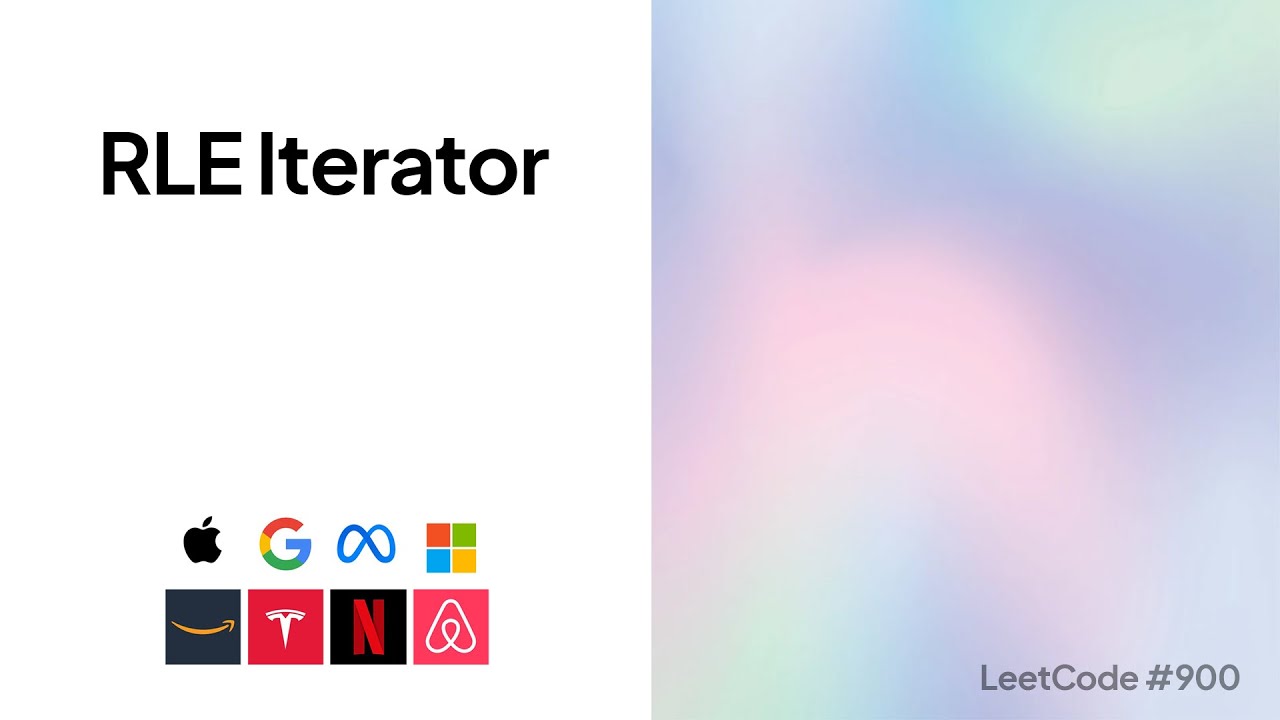 RLE Iterator | Top Google Coding Interview Question