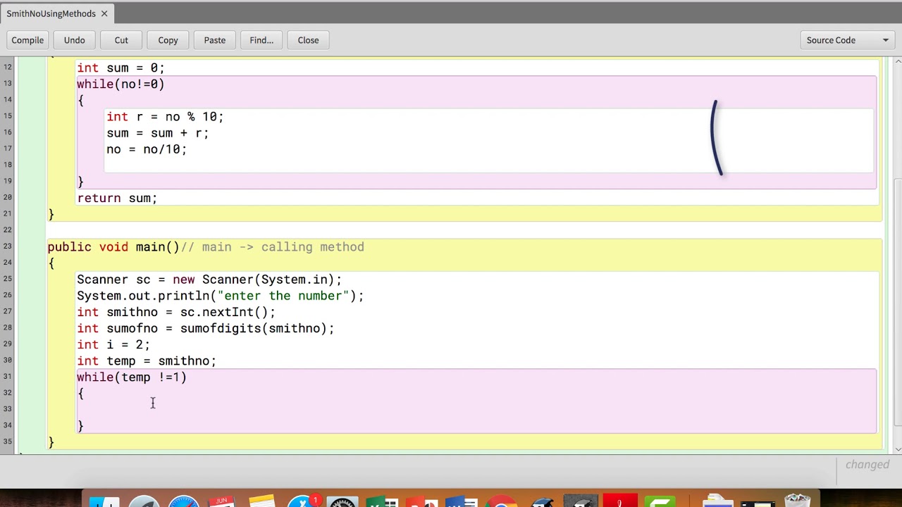Java Tutorials 48 - Smith Number Using Methods