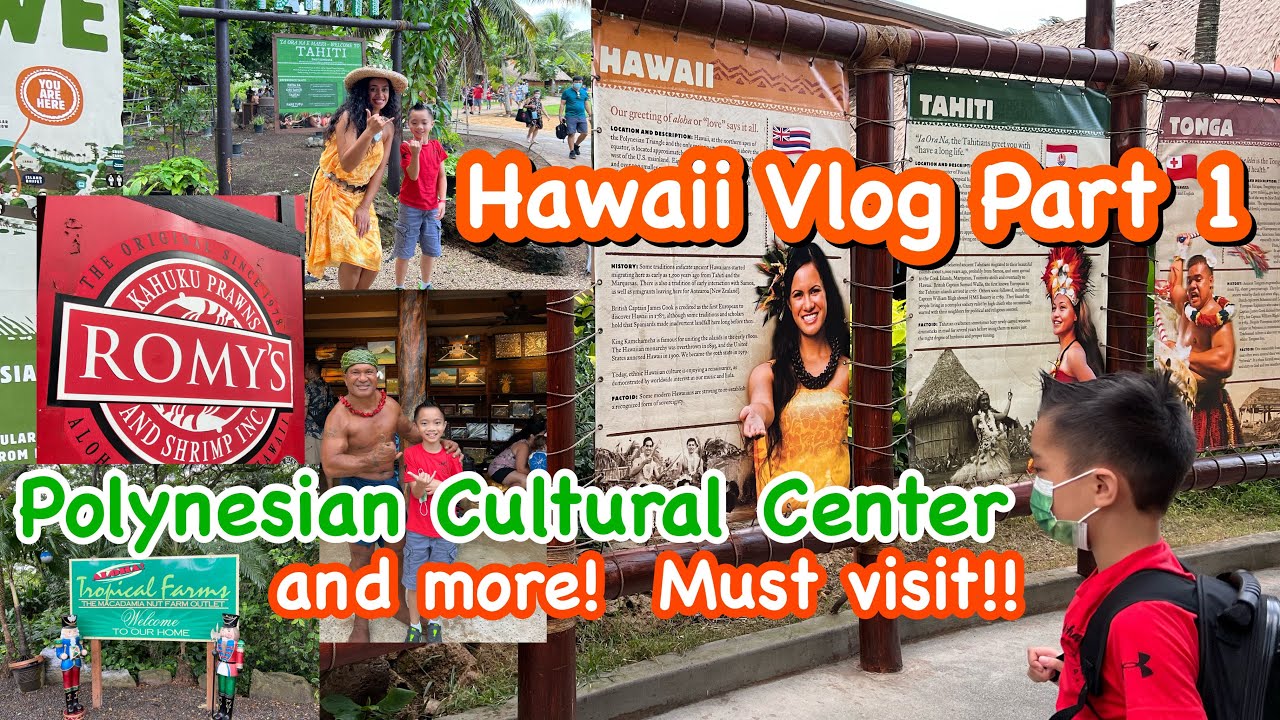 Hawaii Vacation Vlog Part 1 | Polynesian Cultural Center (PCC) and more!🤙🏼🍍🌈