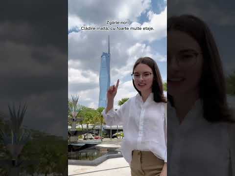 Do You Know How to Say Skyscraper in Romanian? #learnromanian #romanian #polyglot #languagelearning