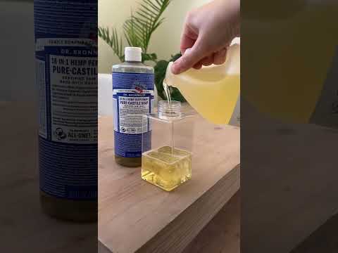 DIY foaming hand soap for LESS than $1!