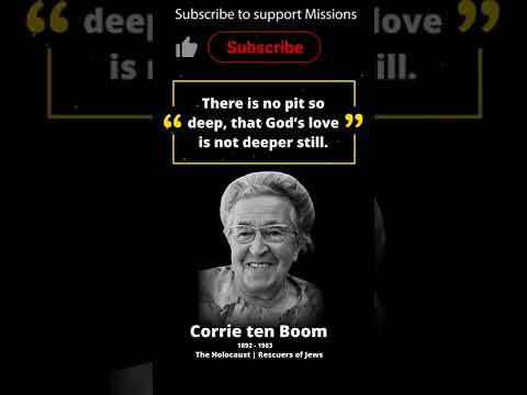 Powerful Life Quotes by Corrie Ten Boom | Christian Quotations #shorts