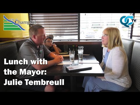 Lunch with the Mayor: Julie Tembreull | Champlin, MN | QCTV