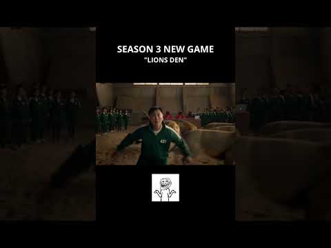 SQUID GAME SEASON 3 NEW GAME LIONS DEN