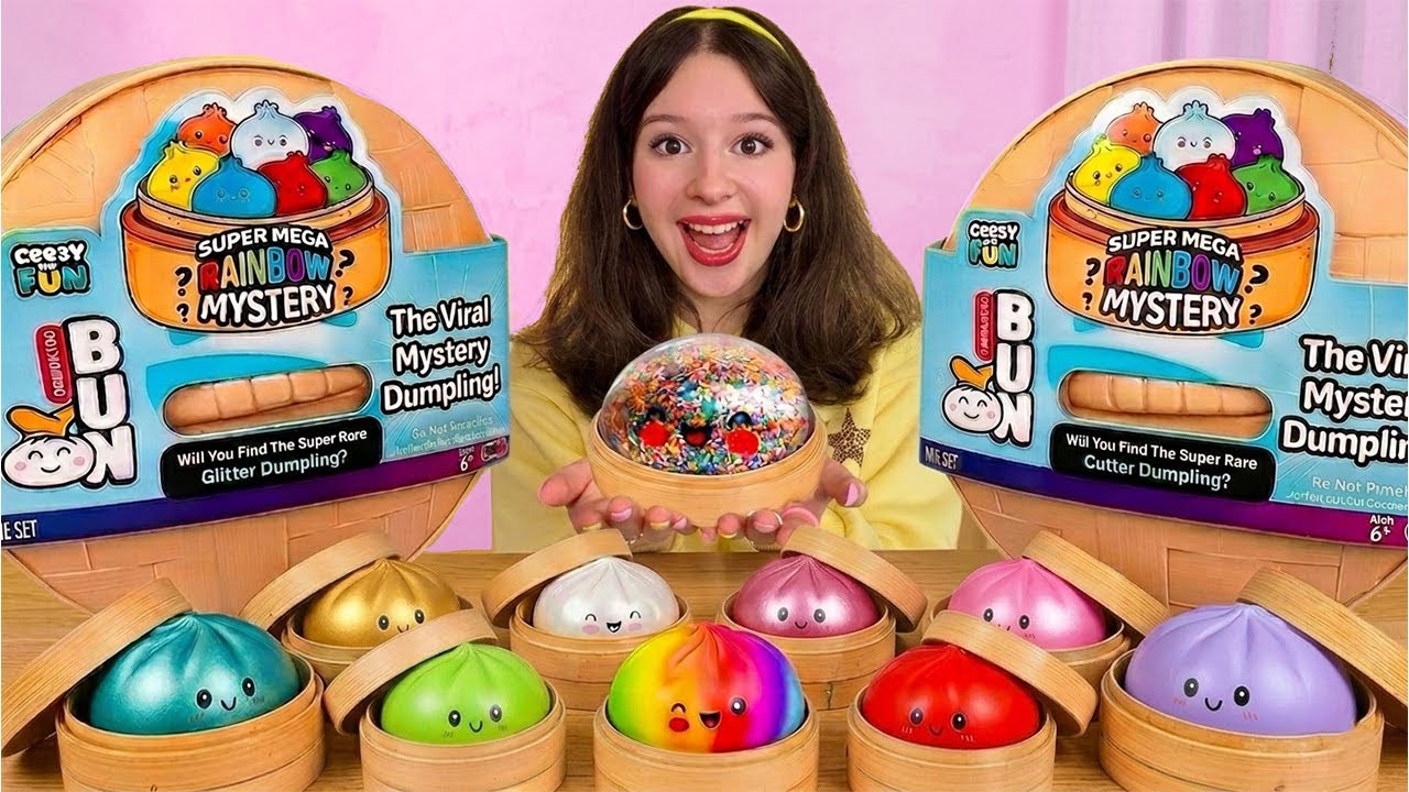 Unboxing the World's BIGGEST Viral Mystery Dumpling Squishy! 😱😳🌎 *I got the RARE*